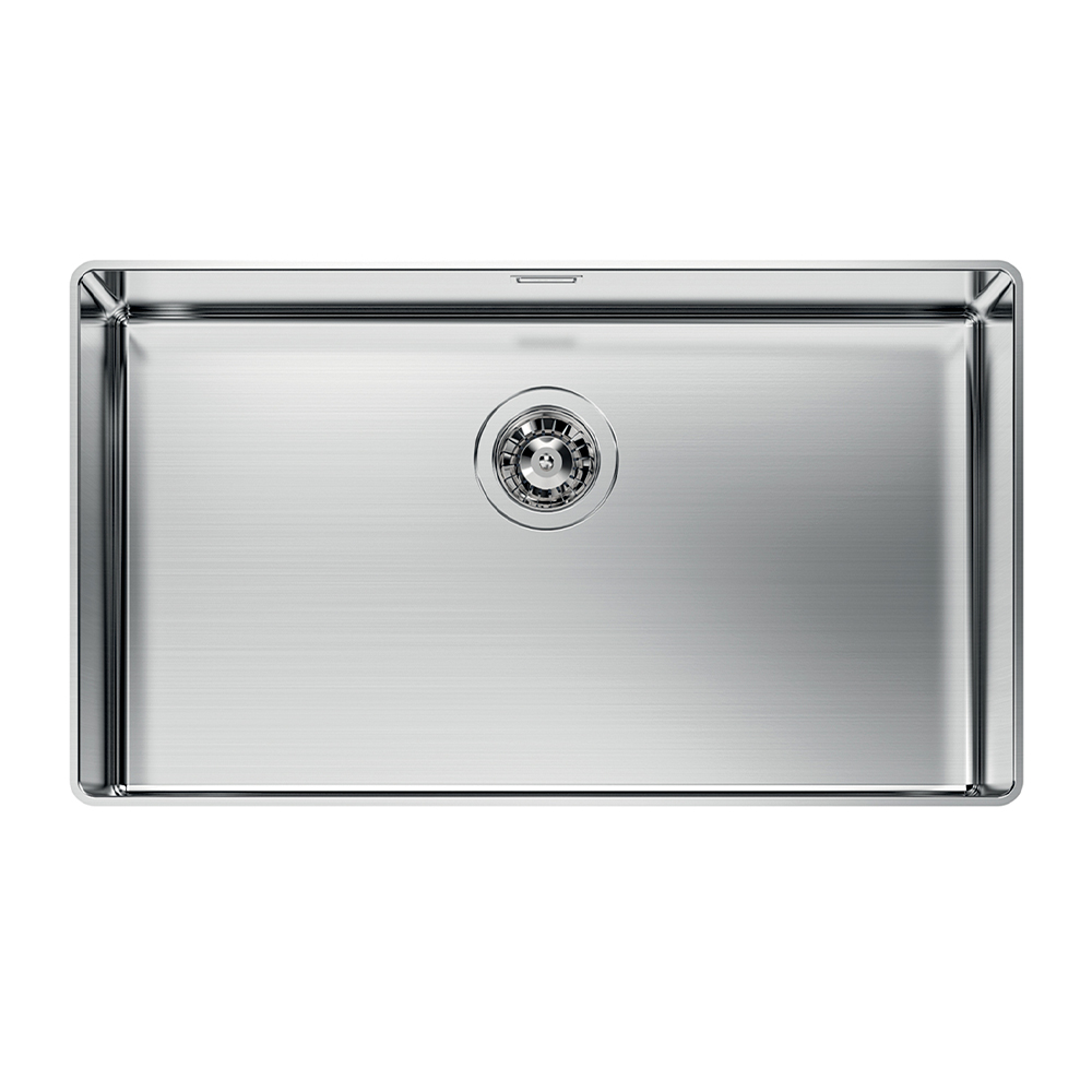 LAVELLO PHANTOM SP/FT 1 VASCA 80cm INOX Lavelli