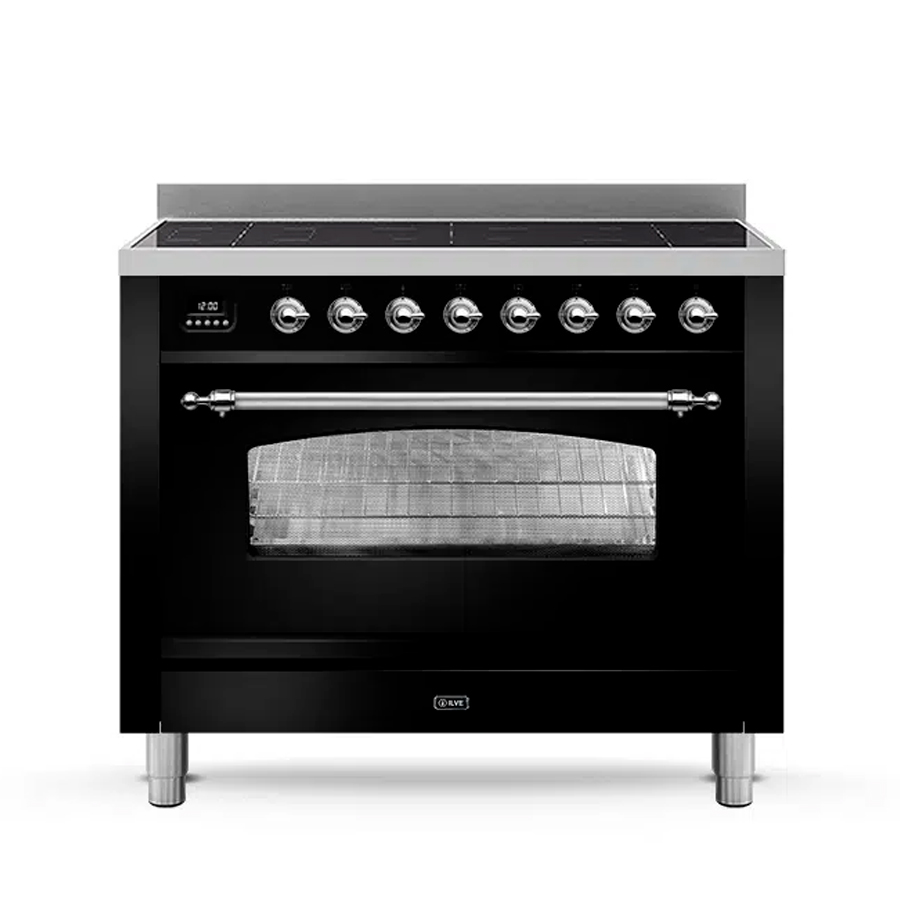 CUCINA PROFESSIONAL PLUS 90cm INDUZIONE NERO-CROMO Blocchi cucina