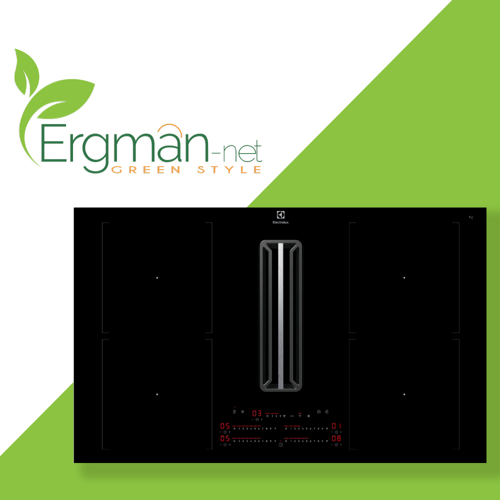 KCC84453CK PIANO COTTURA INDUZIONE CON CAPPA FILTRANTE 83cm A+ Piani ...