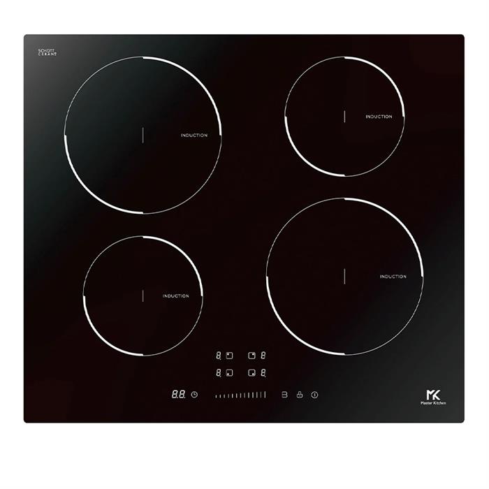MKHI 604 BK - PIANO COTTURA INDUZIONE 4 ZONE 60cm VETRO NERO Piani cottura