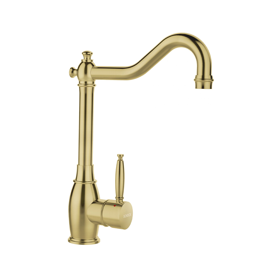 MISCELATORE RESI ACCIAIO INOX MASSICCIO WHITE GOLD Miscelatori